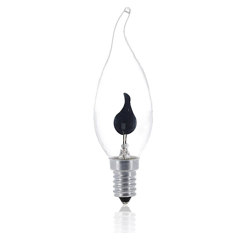 LED Filament Kaars Lamp met Tip | E14 | CA35 | 3W | 2200K - Extra warm ...