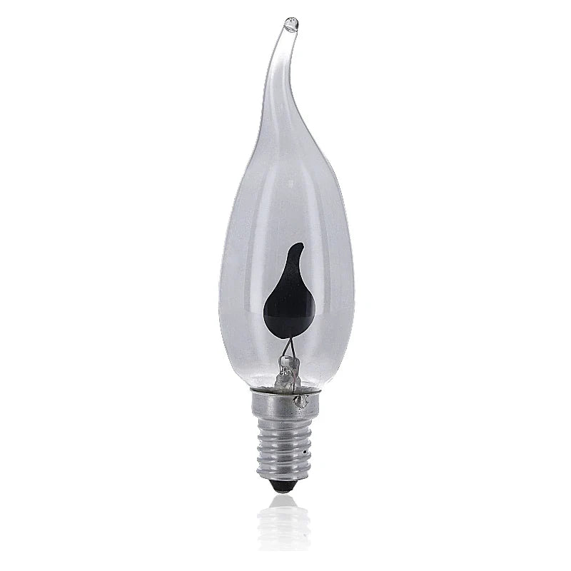 LED Filament Kaars Lamp met Tip | Smoked | E14 | CA35 | 3W | 2200K - E ...