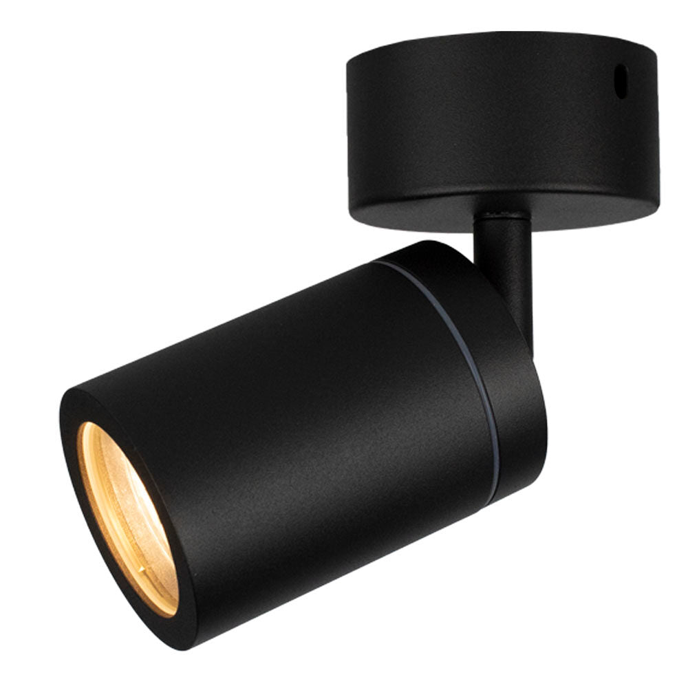 Badkamer plafondspot | Enkel | zwart | IP44 | GU10 fitting Kopen ...