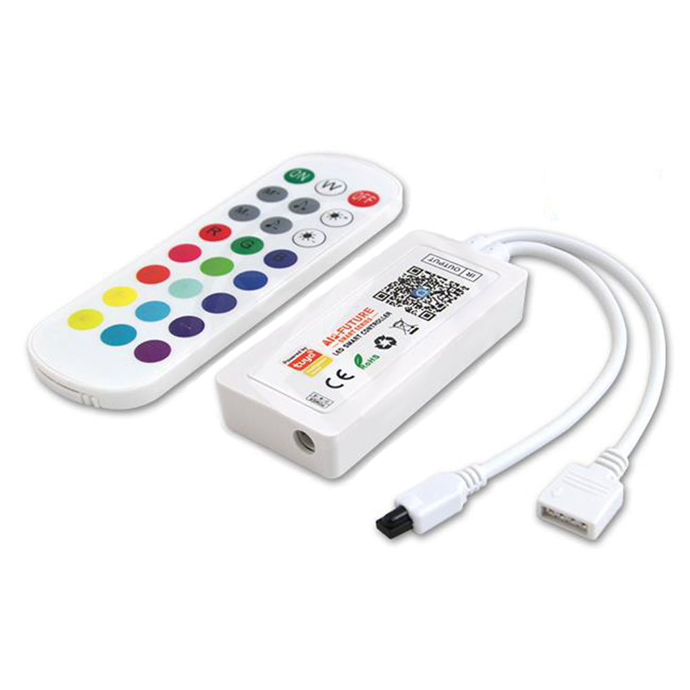 Wi-Fi Smart Rgb Controller | 5-24V | Inclusief Ir-Afstandsbediening ...