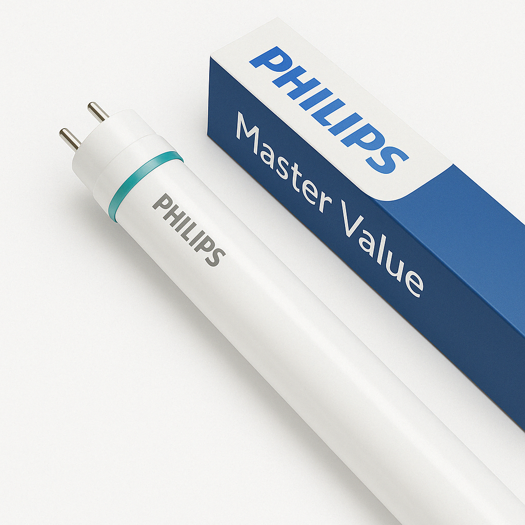 Philips LED Buis T8 MASTER Value (EM/Mains) High Output 8W 1050lm ...