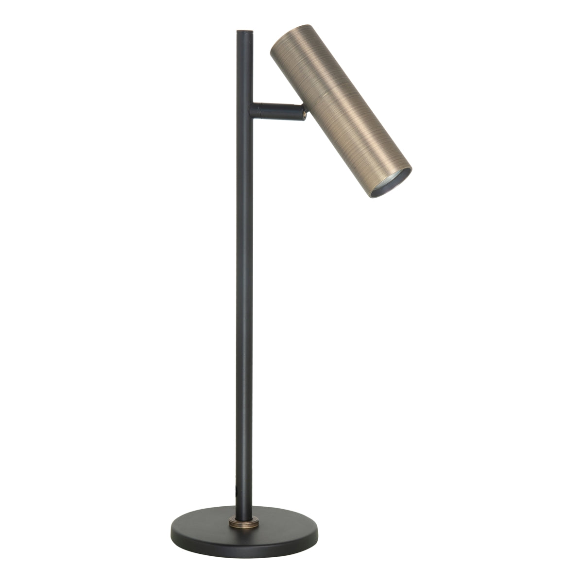 LED Tafellamp Trend | Spotlight | GU10 mini | Zwart met brons ...